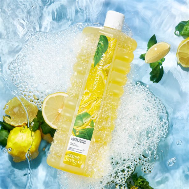 Bagnoschiuma Lemon Burst | Limone e Basilico | AVON IT